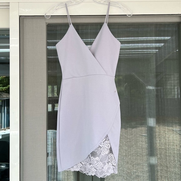 Missguided | Dresses | Missguided Cocktail Dress With Lace Detail In ...